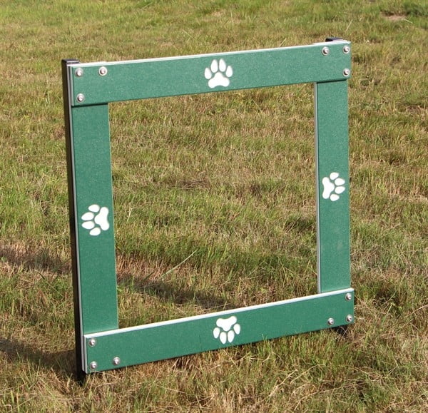 Westie Window Jump for Dog Parks