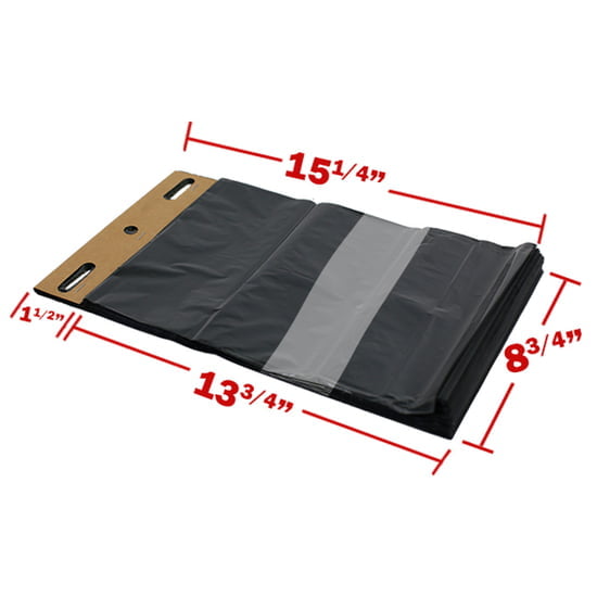 Single Pull Dog Waste Bags - Box of 800